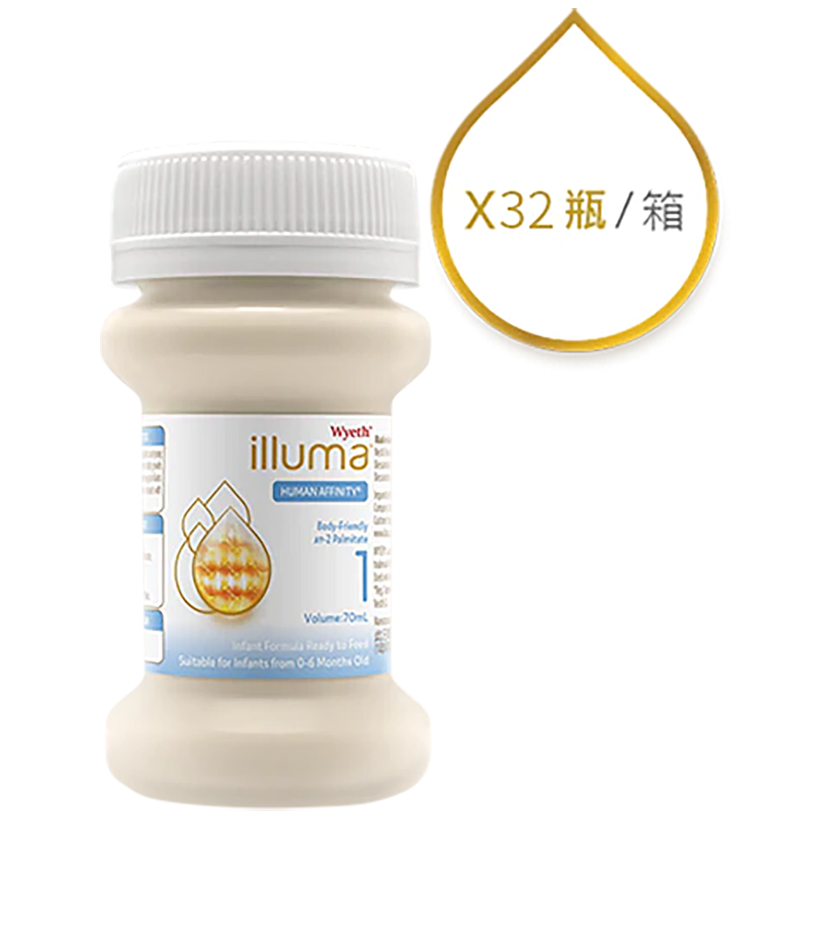 ILLUMA® 初生嬰兒配方 產品即飲裝 | Wyeth Nutrition Parenting Club Hong Kong